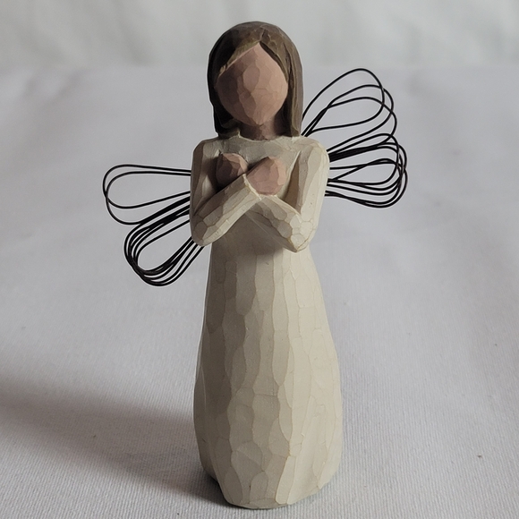 Demdaco | Art | Willow Tree Angel Sign For Love Sculpted Figurine Sign ...